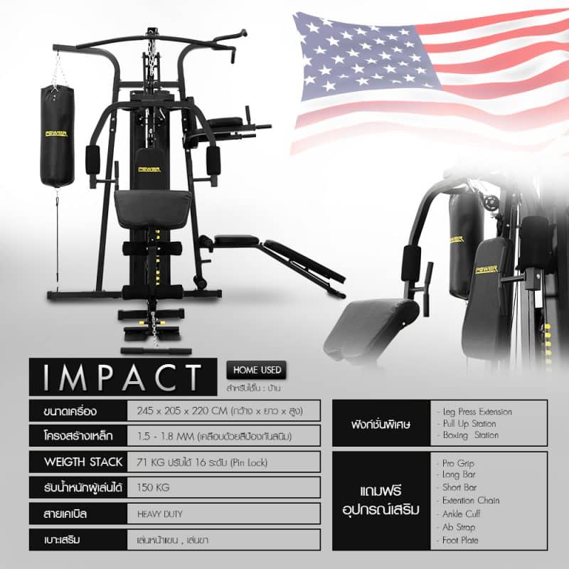 HOME GYM IMPACT™ - POWER REFORM